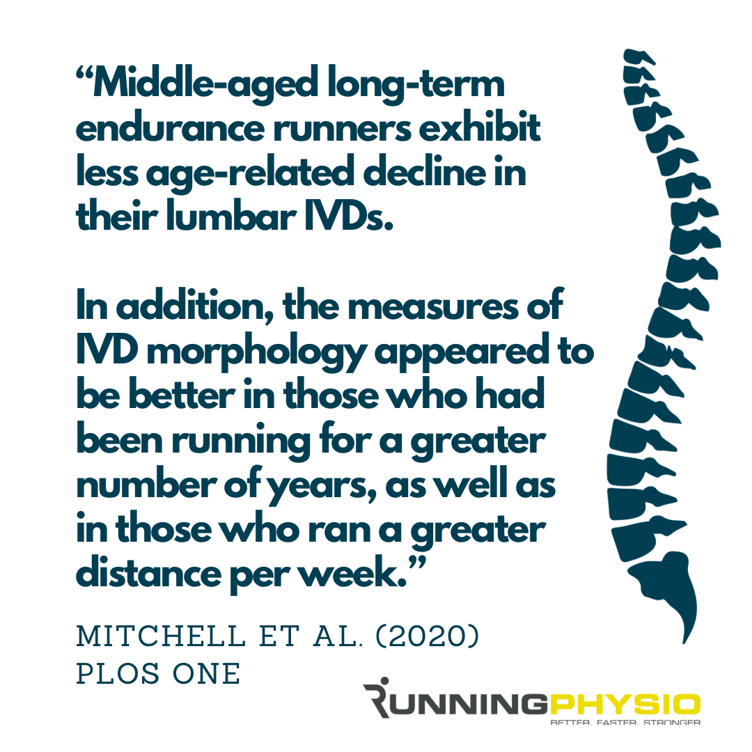 Running improves back pain & spine health - RunningPhysio